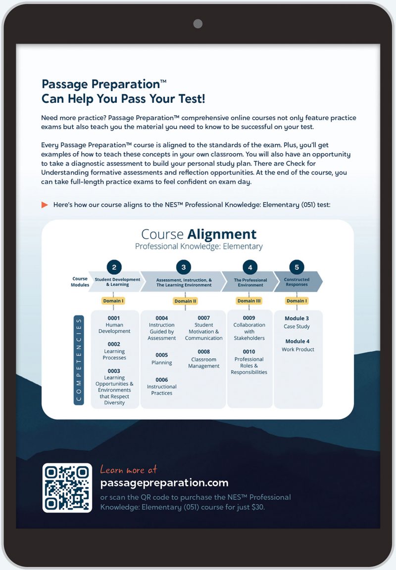 NES Professional Knowledge: Elementary (051) Free Practice Test ...